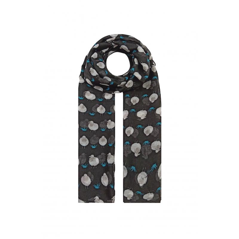 AB1850-377 Small Sheep Print Scarf – A & B Fashion Trading LTD