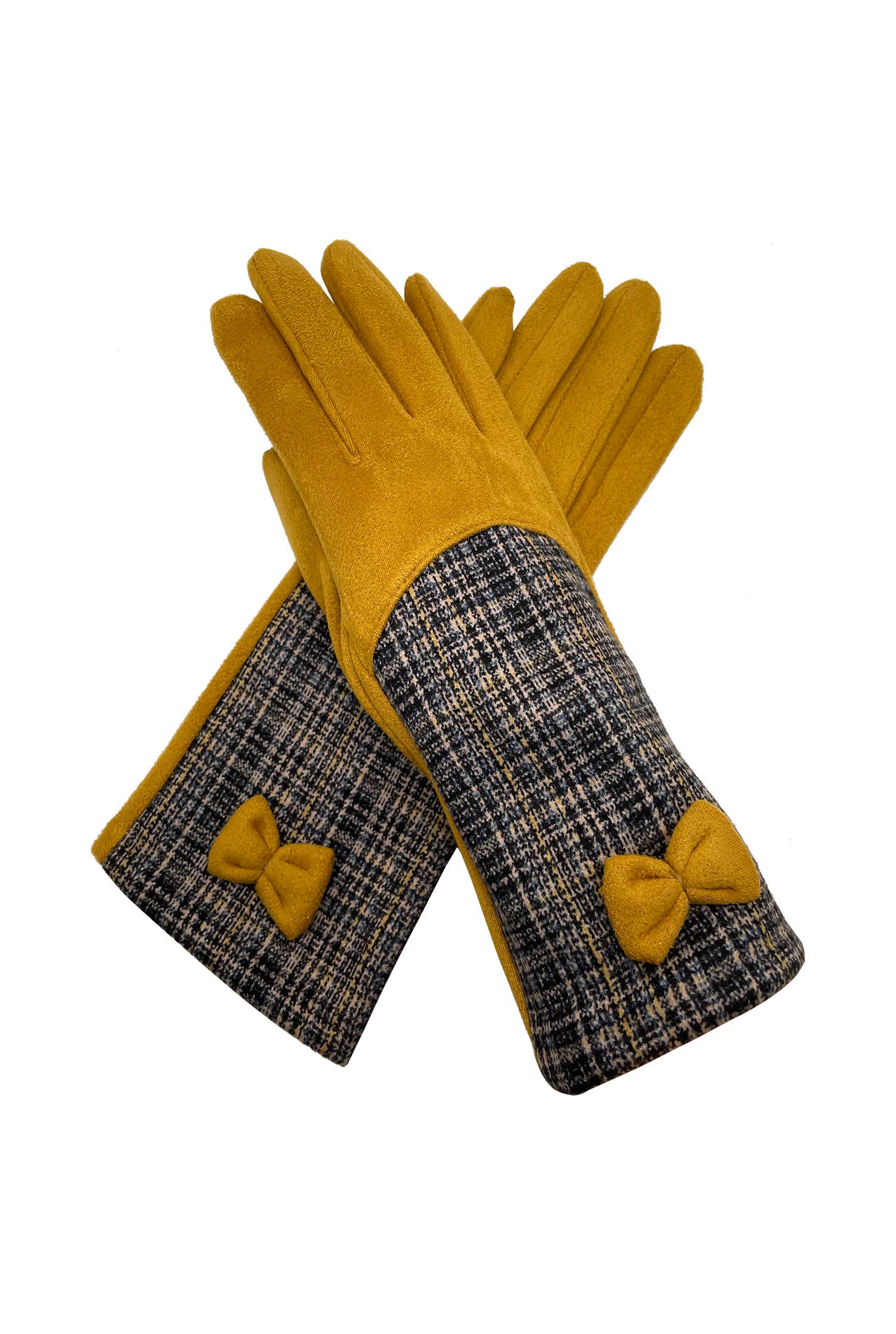 GV2184-640 Soft Feel Gloves With Bow Accent – A & B Fashion Trading LTD